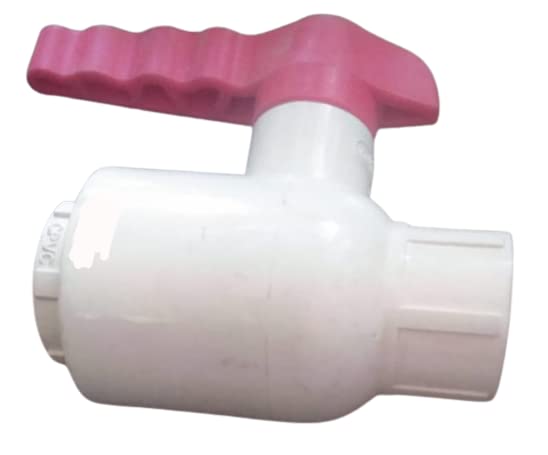 Buy PVC Ball Valve Inline Threaded, Schedule 40, Single-Handle Shut-Off ...