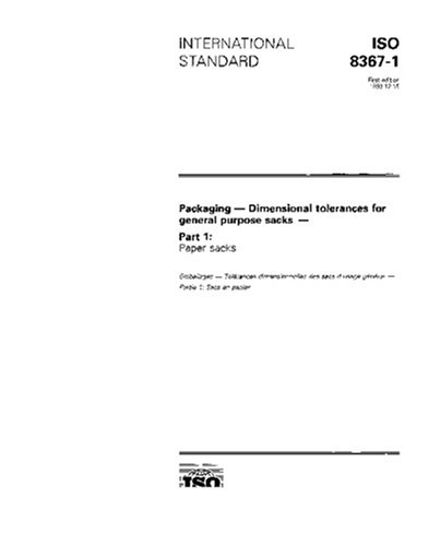 ISO 8367-1:1993, Packaging - Dimensional tolerances for general purpose ...