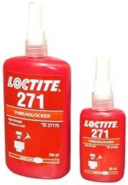 Loctite Red 271 Low Viscosity High Strength Threadlocker 250ml : Buy ...