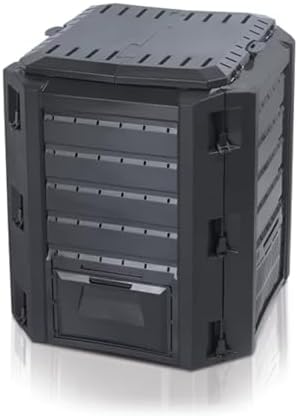 Large Outdoor Compost Bin | Garden Composter with Lid | 380L, 800L ...