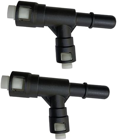 Amazon.com: FUSCH Upgraded Aluminum Coolant Hose Junction Connector ...