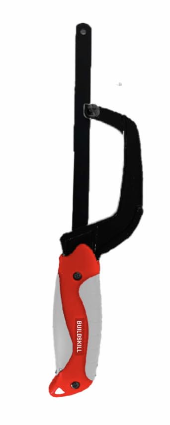 Buildskill Mini Hacksaw 10" with New Structural Design for Maximum ...