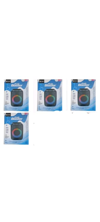 Music Blaster Superior SOUNG Quality Bluetooth Party Speakers with RGB ...