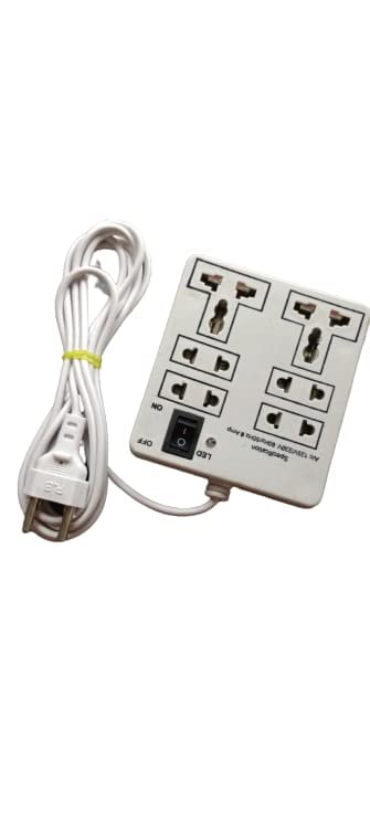 Buy Le-paco Electric Extension Board 6 Socket Universal Multi Plug ...