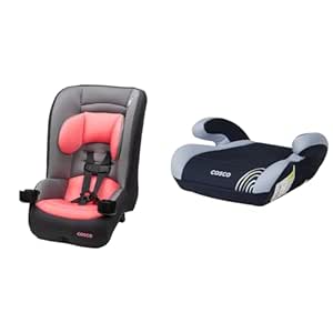 Amazon.com : Cosco Kids™ MightyFit™ LX Convertible Car Seat, Canyon & Topside Backless Booster ...