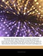 Amazon | Articles on Austrian Mathematicians, Including: Christian ...