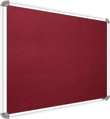 ABD 1 by 1.5 Feet Aluminum Framed Notice Board Notice Board : Amazon.in ...