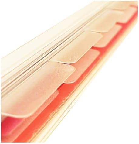 Amazon.com: 6 Clear Blank Binder Dividers for Discbound Planners, Semi ...