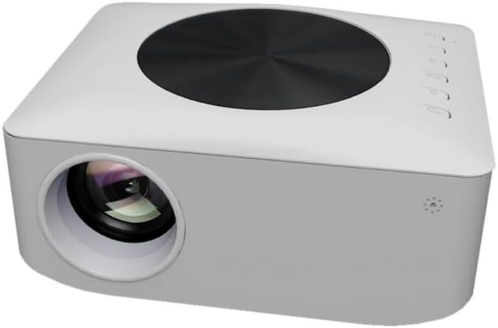 Dkian Y2 1080P FHD Matte White WiFi Portable Projector with YouTube ...