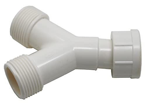 fiXte Washing Machine Dishwasher Hose Plasitc Y Piece Inlet Splitter ...