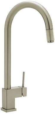 Blanco 440594 Cubiq Kitchen Faucet with Pull-Down Spray, Satin Nickel ...