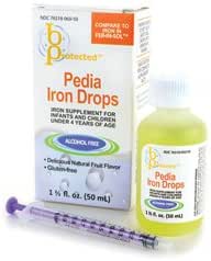 Amazon.com: Pedia Iron Drops 50 mL : Health & Household