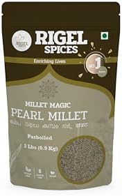 Amazon.com : Rigel Spices | Pearl Millet | 2lbs resealable pack | Kambu ...