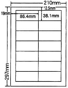 Amazon.co.jp: SCL – 17 – 3 OA Label Printer for Glossy Type Label X 86. ...