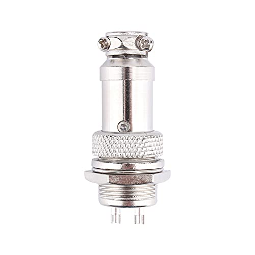 Gx16 2 Pin Aviation Connector, 1 Set GX16 Aviation Plug Socket, Screw ...
