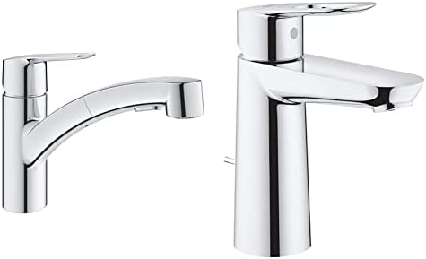 GROHE QUICKFIX Start Robinet de cuisine évier, douchette extractible ...