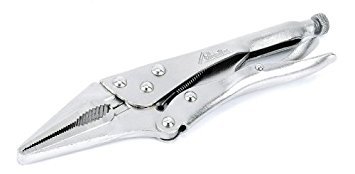 Tactix 700507T Long Nose Locking Plier, 165mm, Black/Orange : Amazon.in ...