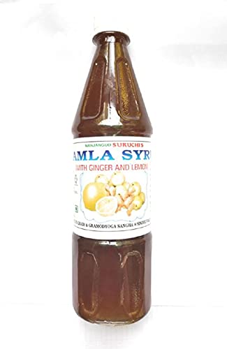 Buy Nanjangud Suruchi's Amla Syrup with Ginger & Lemon - 700 ml (Pack ...