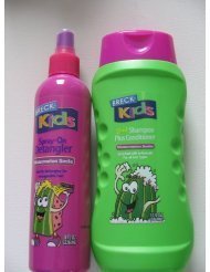 Amazon.com: Breck Kids Spray-On Detangler and Breck Kids 2 in 1 Shampoo ...