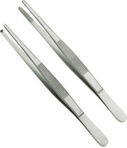 Putex Thumb Dissecting Forceps Set of 2pcs (Toothed Forceps 6", Non ...