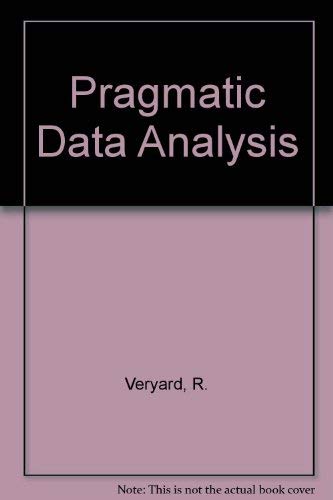Pragmatic data analysis: 9780632013111: Amazon.com: Books
