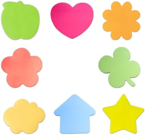 Amazon.com : Kawaii Sticky Notes, 8 Pack Cute Shape Sticky Notes, Ctue ...