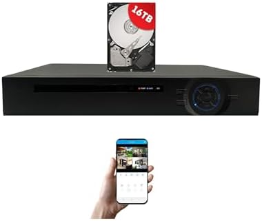 Amazon.com : Evertech 16 Channel H.265 Security DVR with 2TB Hard Drive ...