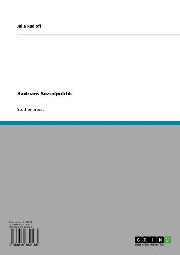 Amazon.com: Hadrians Sozialpolitik (German Edition) eBook : Rudloff ...