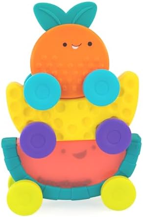 Amazon.com: Sassy Stackin' Fruit Cars : Toys & Games