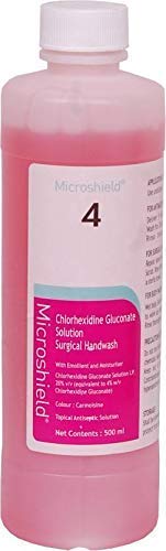 Microshield 4 Wet Surgical Hand Wash (500 ml, Bottle) : Amazon.in ...