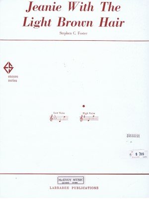 Jeanie With the Light Brown Hair for Low Voice: Amazon.com: Books