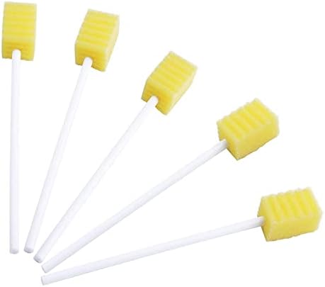 Amazon.com : (50 Pack) Disposable Oral Swabs, Sterile Dental Sponge ...