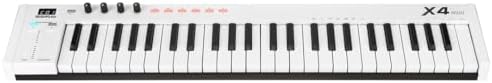 Kadence Midiplus X4 mini Midi Keyboard 49 mini keys USB with Pitch ...