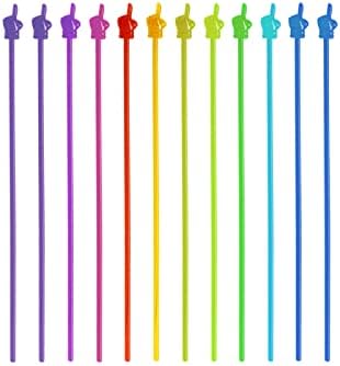 Amazon.com : YunZCHENSH 12 Pcs Mini Hand Pointers Colorful Teachers ...