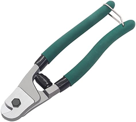 weideer 8 inch Heavy Duty Wire Rope Cutter Cable Wire Cutters Steel ...