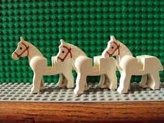Lego Caballo Blanco Lote de 5 Caballos : Amazon.es: Juguetes y juegos