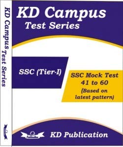 Buy KD CAMPUS TEST SERIES (41 to 60) BILINGUAL Book Online at Low ...