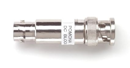 Pomona Electronics 5297 Connector; DC-Blocking Capacitor; 1000 pf; 50 ...