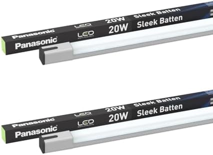 Panasonic 20W Sleek PC LED Batten, 20W Tube light for Living Room ...