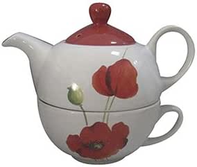 Amazon.com | Rayware Alpine Poppy Tea for One Set: Teapots: Teapots