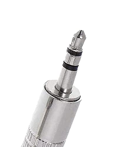 SMARTECH 3.5Mm Male Stereo Metal Solder Jack – Minijack Connector Plug ...