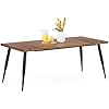 Amazon.com - LITTLE TREE 70.9 Inch Large Rectangular Dining Table ...