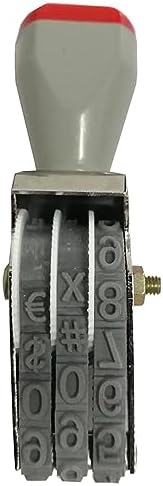 WANLIAN Business Stamps, Changeable Number Roller Stamps,Multi-Function ...