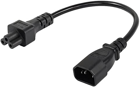 Amazon.com: CERRXIAN 0.3m C14 to C5 Power Cable,IEC 320 C5 Mickey Mouse ...