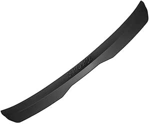 Amazon.com: Acaigel Universal Matte Black Car Rear Top Roof Lip Spoiler ...