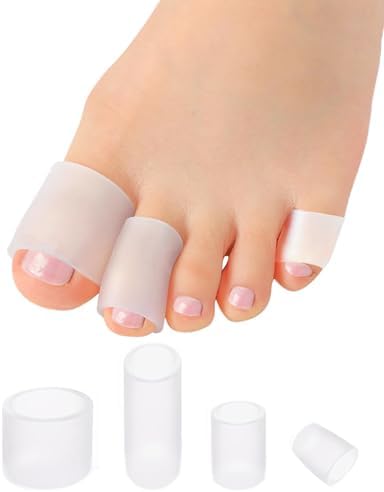 Amazon.com: 24 Pcs Silicone Toe Protectors, Open Pinky Toe Sleeves, Gel ...