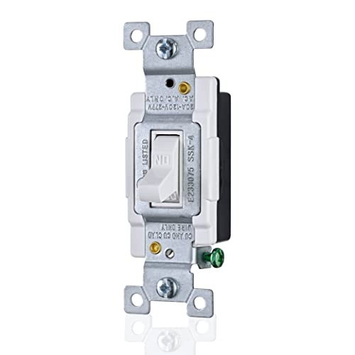 Snapklik.com : Faith White Toggle Light Switch