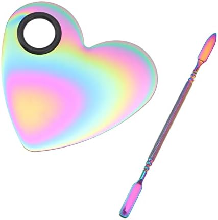 Amazon.com : Stainless Steel Cosmetic Makeup Palette, Professional ...