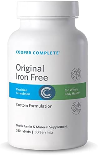 Amazon.com: Cooper Complete - Original Multivitamin Iron Free - Daily ...