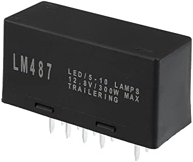Amazon.com: X AUTOHAUX LM487 10 Pins Led Flasher Relay for Cadillac ...